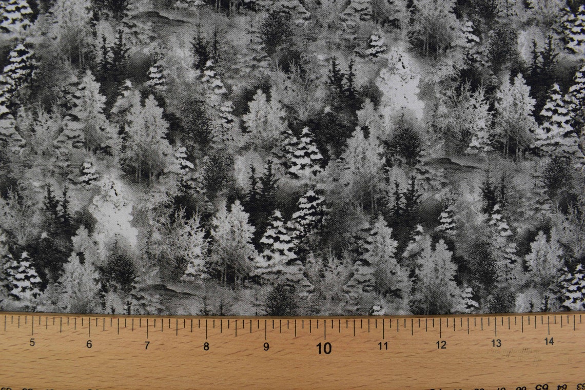 Forest Fabric Quilting Treasures Quilting Fabric Back Home - Etsy