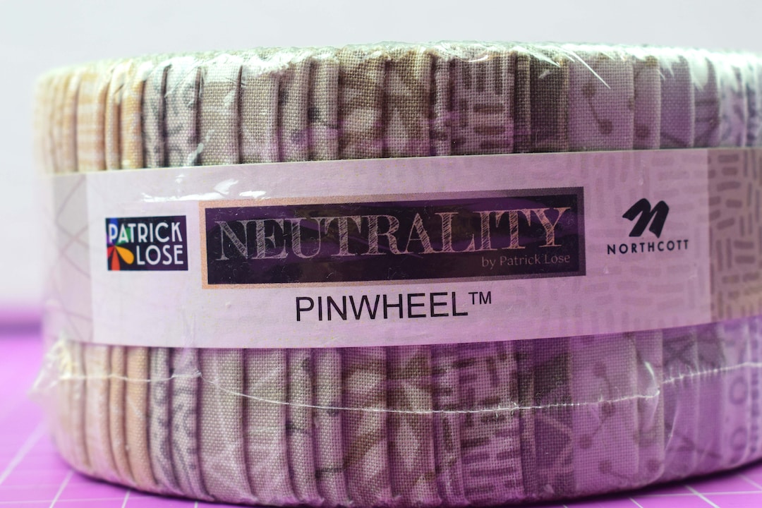 Neutral Colour Jelly Roll, Neutrality by Patrick Lose, Quilting Fabric ...