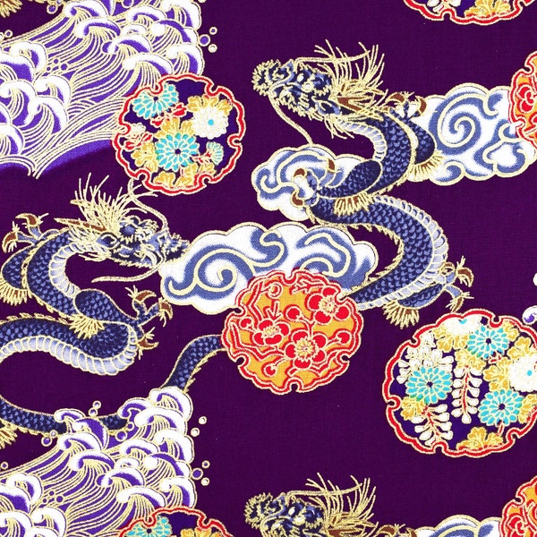 Purple Dragon Fabrics - Etsy UK