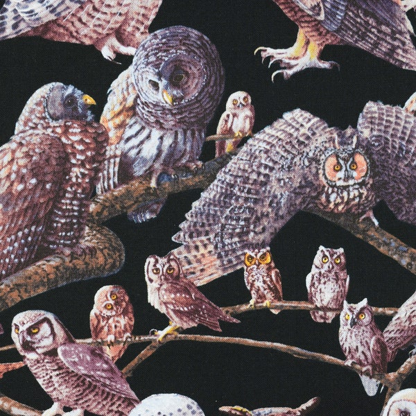 Owl Fabric - Etsy