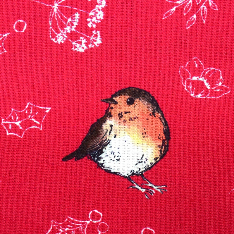 Robin Fabric - Etsy UK