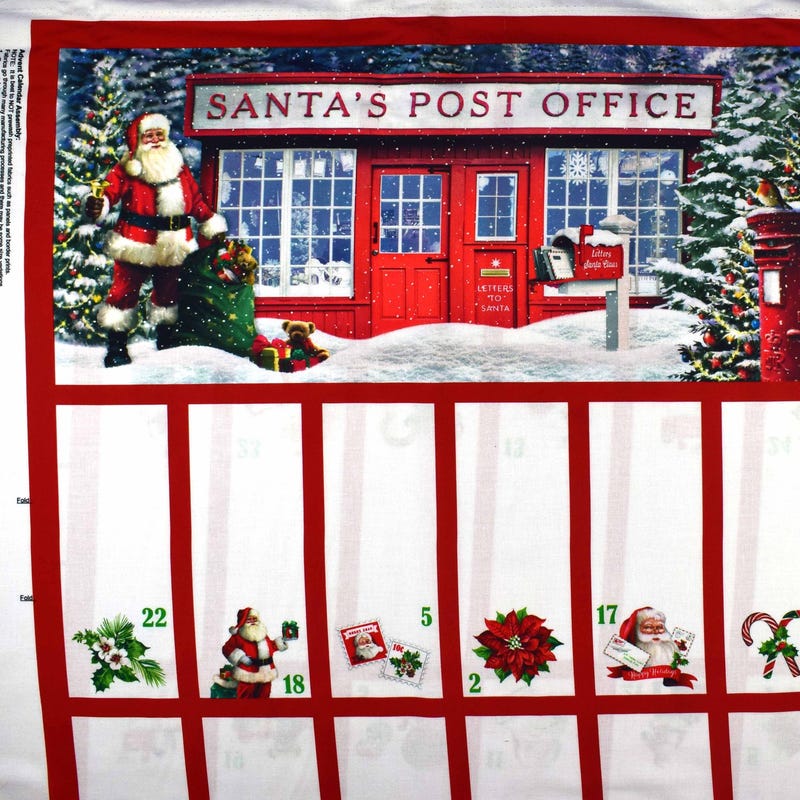 Advent Calendar Panel - Etsy Canada