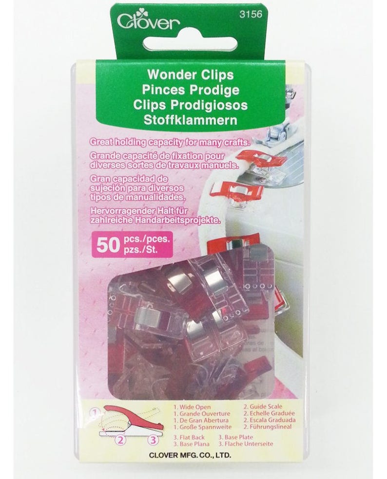 Wonder Clips Clover Wonderclips Fabric Holders Fabric | Etsy