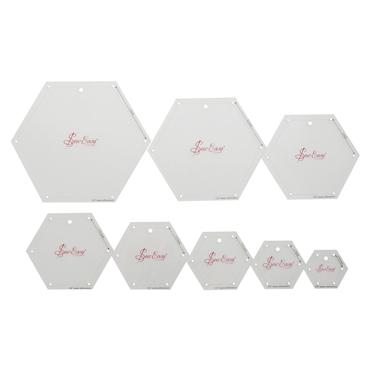 4 Inch Hexagon Template