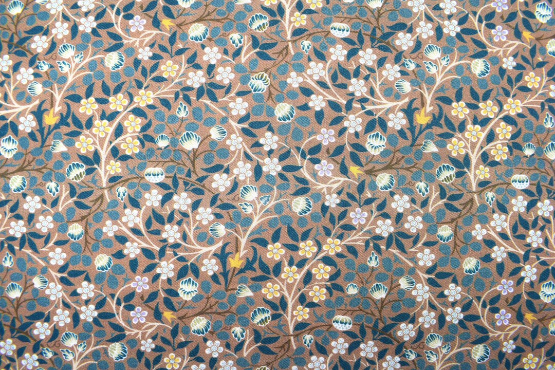William Morris Clover Mural Fabric, Cotton Quilting Fabric, Kelmscott ...