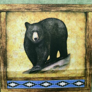 American Wilderness Panel, Quilting Panel, Cotton Fabric, Timberland ...