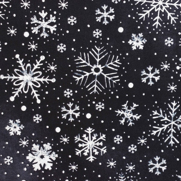 Snowflake Fabric - Etsy