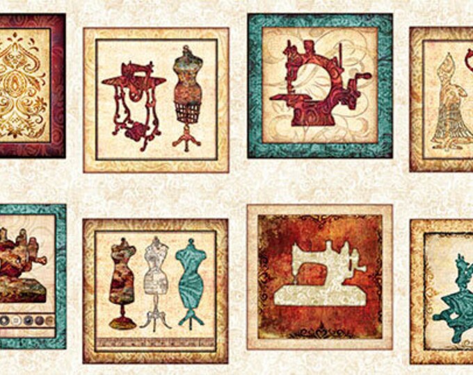 Decorative Sewing Machine Fabric Panel - Etsy