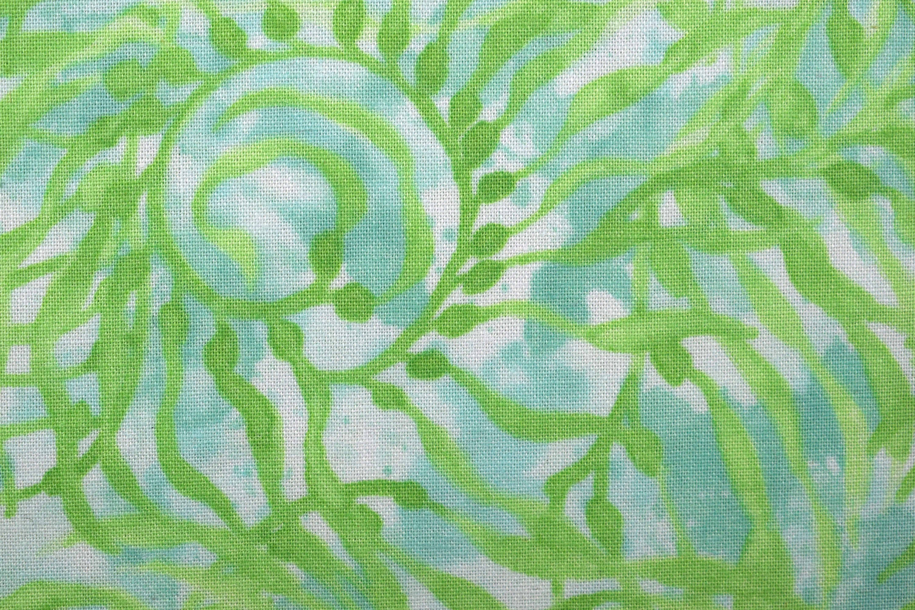 Seaweed Fabric Cotton Quilting Fabric Sunset Coast Price | Etsy