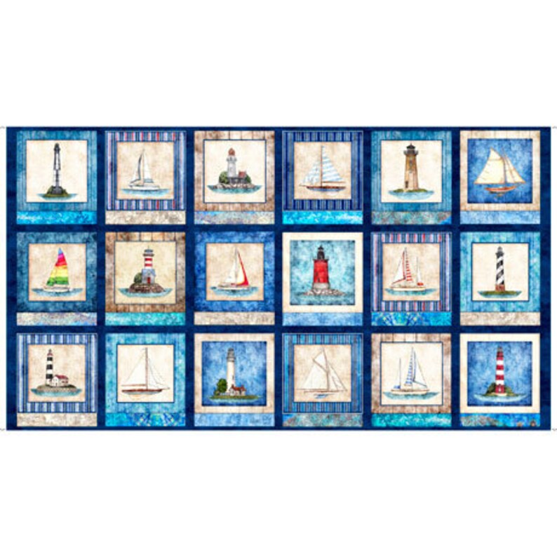 Sailing Fabric Bundle Fabric Collection Smooth Sailing by - Etsy UK