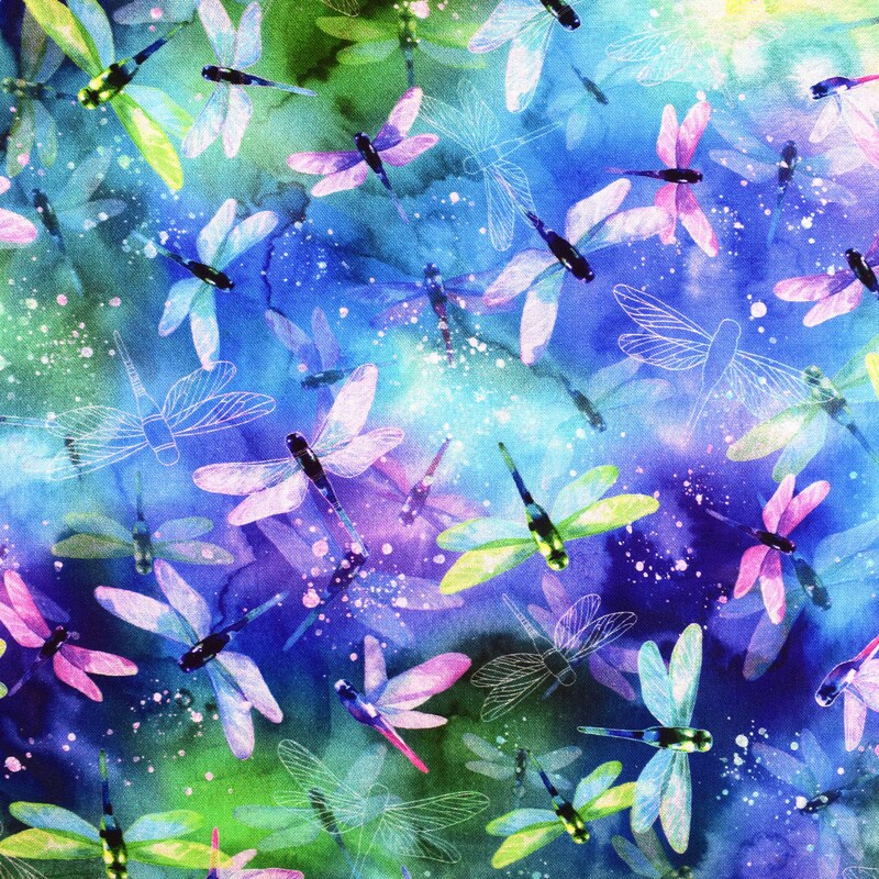 Dragonfly Fabric - Etsy