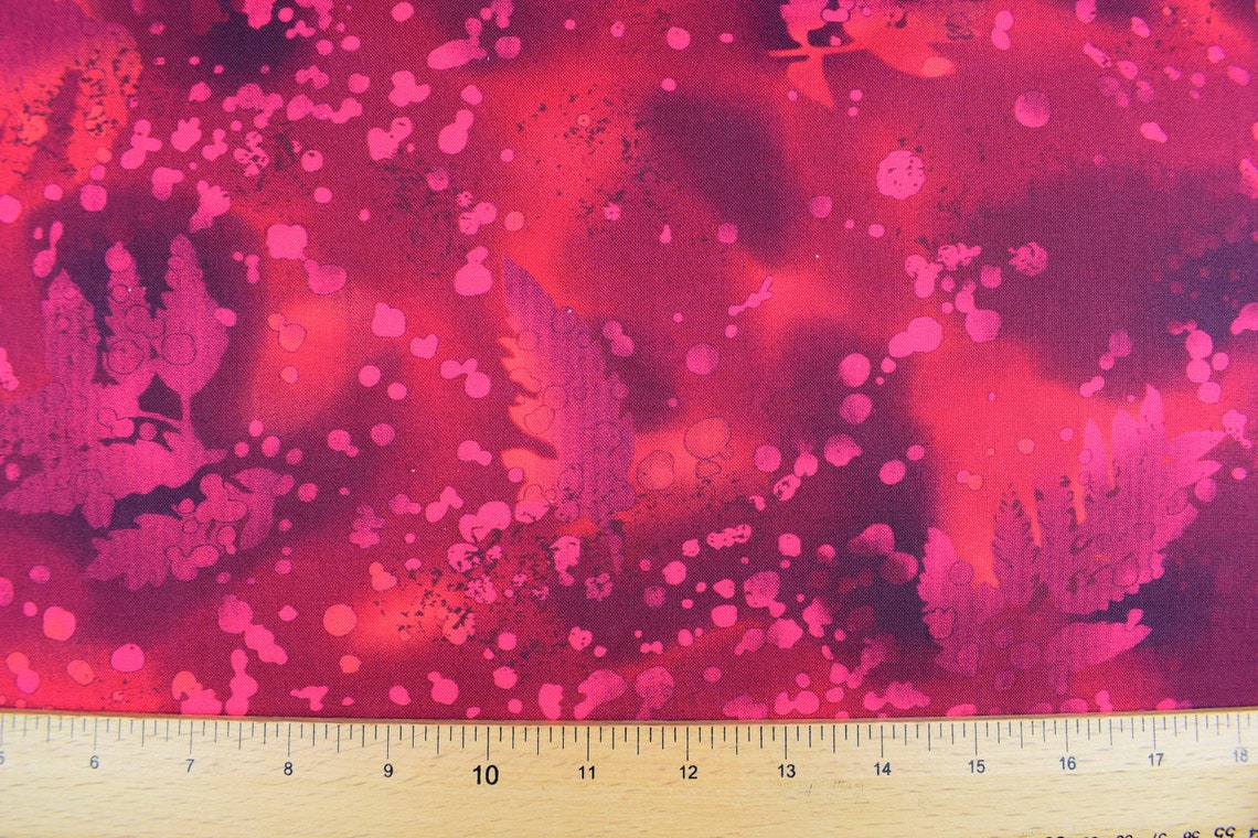 Red Batik Extra Wide Quilt Backing Fabric Cotton Quilting | Etsy