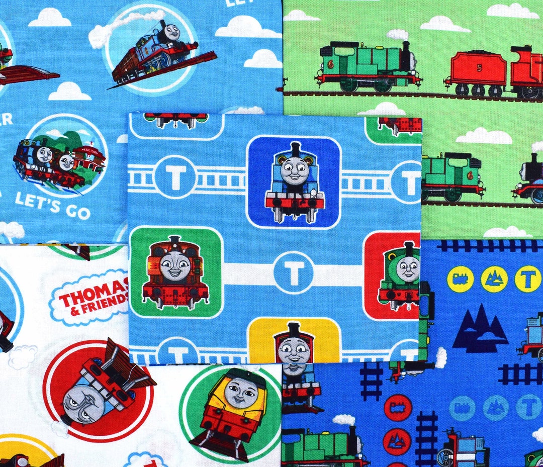 Thomas Tank Engine Fat Quarter Bundle Thomas and Friends - Etsy