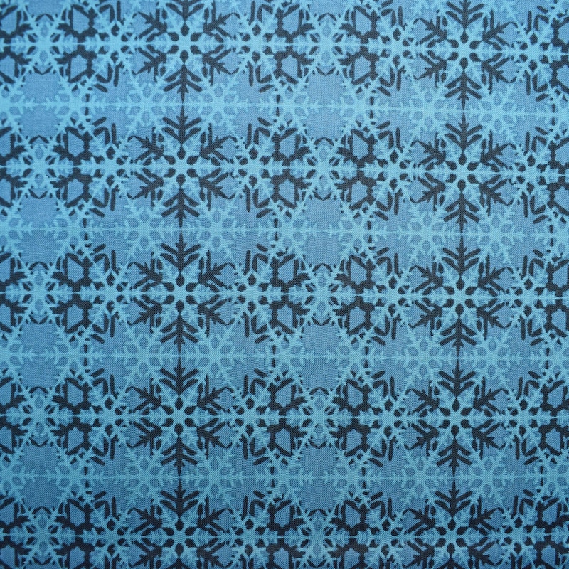 Blue Lattice Fabric - Etsy