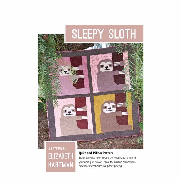Sleepy Sloth Quilt Pattern - Etsy