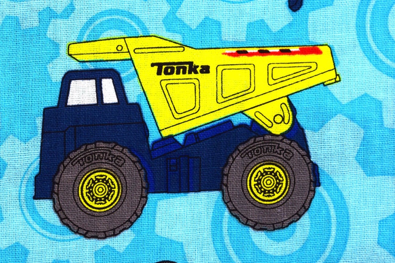 Tonka Truck Quilting Fabric Truck Fabric by Camelot Fabrics - Etsy