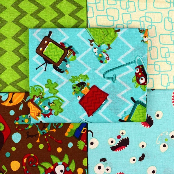 Monster Fabric - Etsy UK