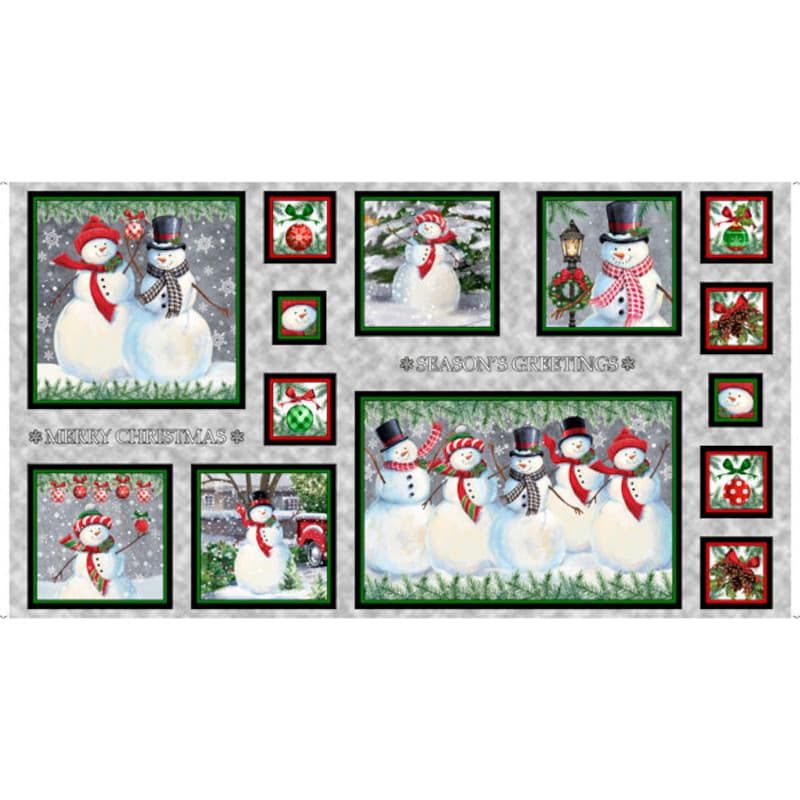 Christmas Fabric Panels - Etsy