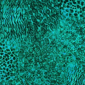 Green Animal Print Cotton Fabric: Serengeti Quilting Treasures - Price ...