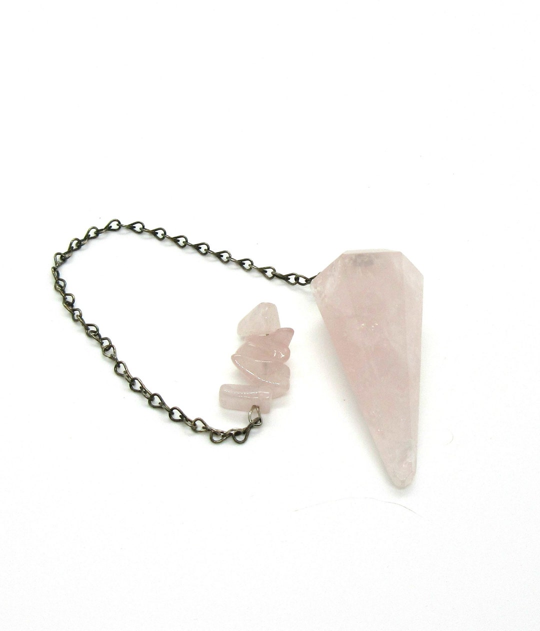 Pendulums Gemstone: Rose Quartz, Large 4.5cms X 2cms Gemstone - Etsy