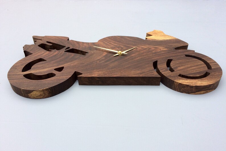 Motorbike Clock Handmade to the Highest Standard Possible With My Bare ...