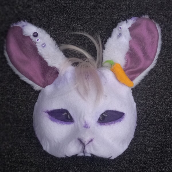Rabbit Mask - Etsy