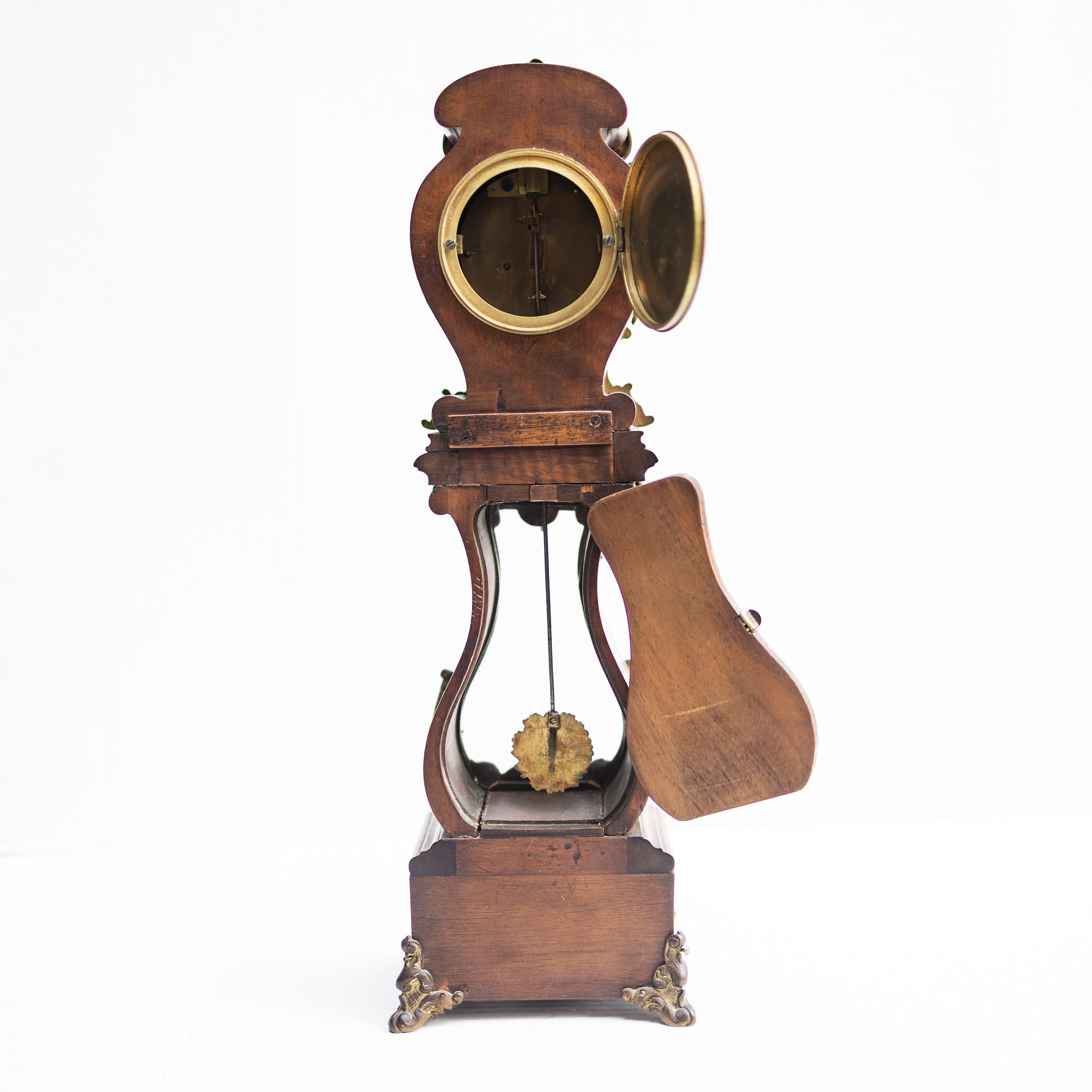 Rare 18th Century French Dwarf Tall Case Clock grandfather Clock ...