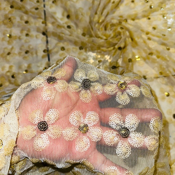 Sequin Mesh Fabric - Etsy