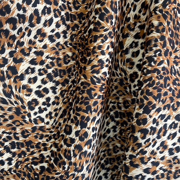 Leopard Fabric - Etsy
