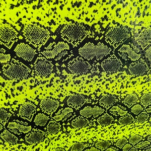 Exotic Boa Snake Design Print on Great Quality of Power Mesh 4-way ...