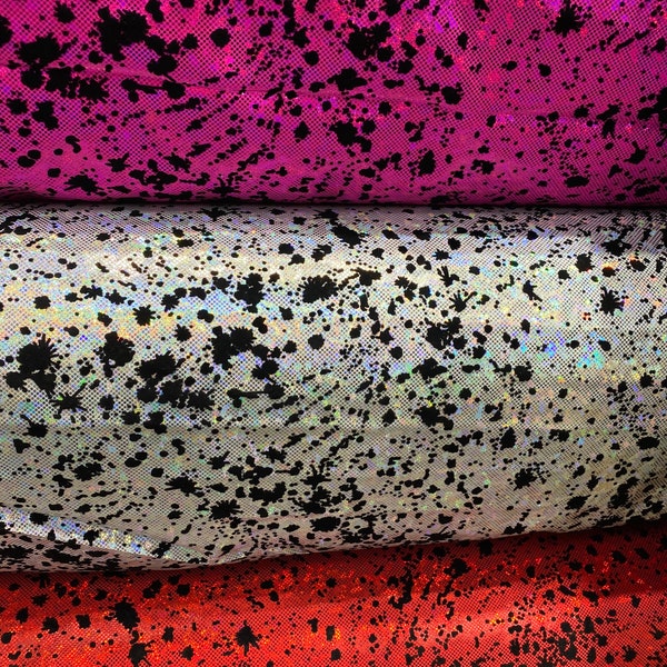 Paint Splatter Fabric - Etsy