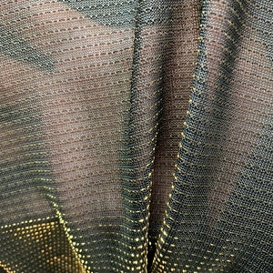New Metallic Texture Mesh Two Tone Metallic 4way Stretch 58/60" Sold by ...