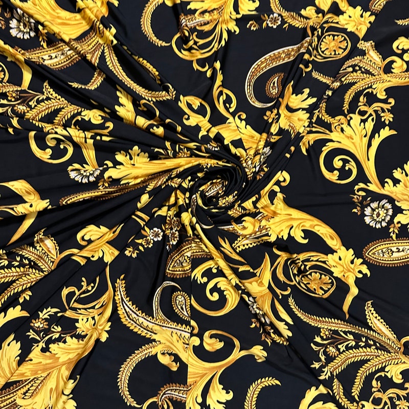 Versace Fabric - Etsy