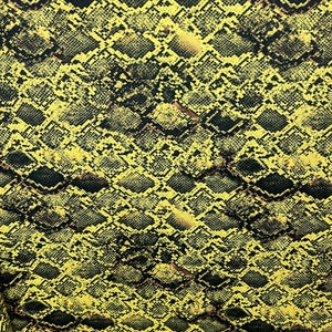 Python Snake Design Exotic Animal Print on Best Quality of Nylon ...
