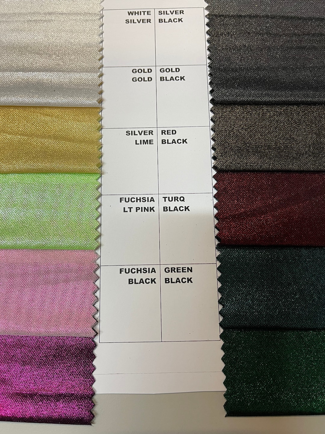 Titanium Metallic Foil Mesh on Stretch Power Mesh 4-way 58/60” Sold by ...