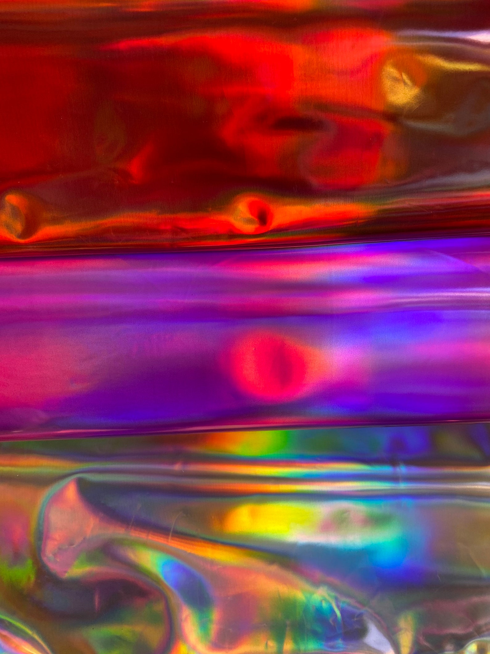 New Luxury Iridescent Vinyl Medium Weight 2-way Stretch - Etsy