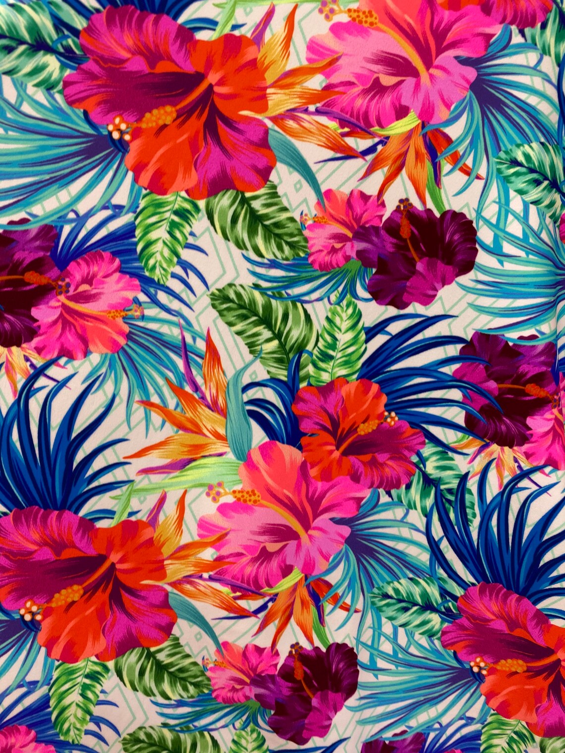 New Beautiful Flower Design Multicolor Print on Best Quality of Nylon ...