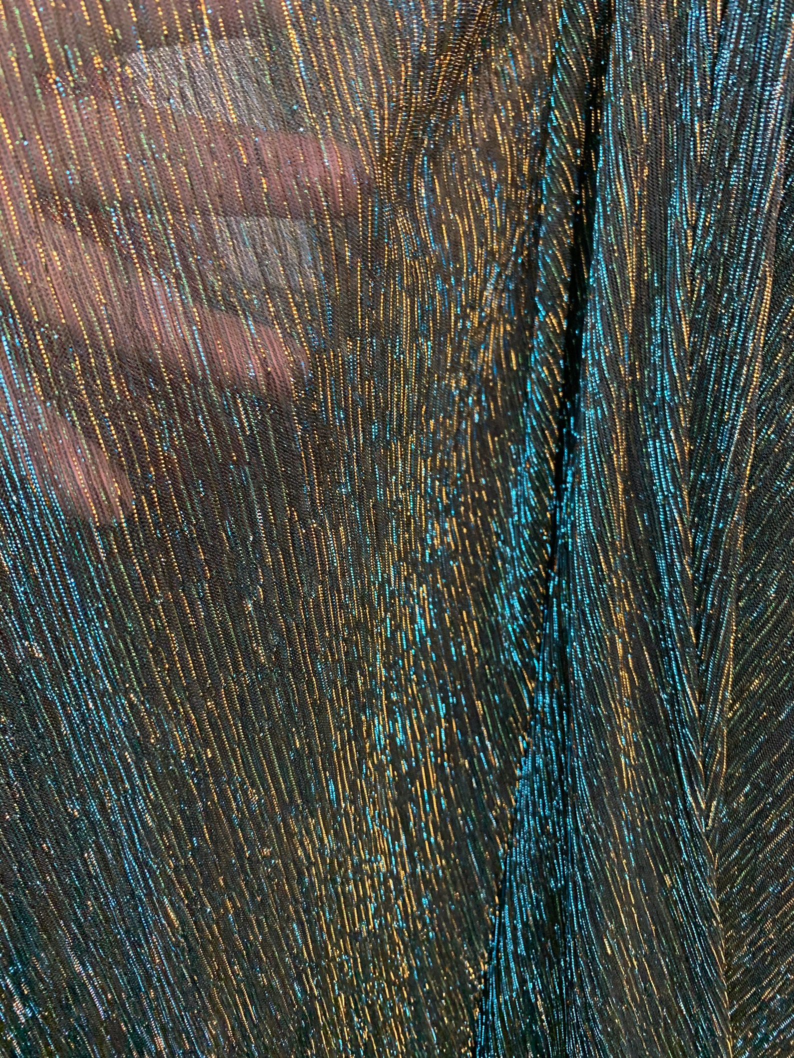 New Pleated Metallic Stretch Mesh 4way Stretch 58/60 - Etsy