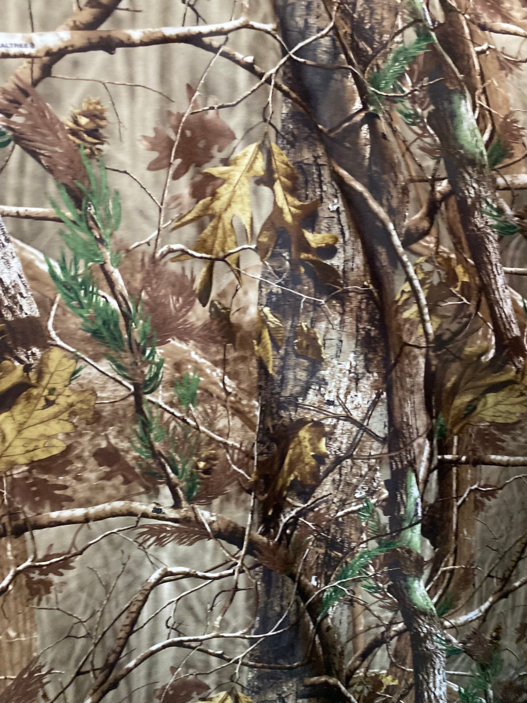 New Forest Design Print on Poly Vinyl Medium Weight Non Stretch 58/60 ...