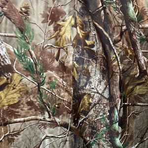 New Forest Design Print on Poly Vinyl Medium Weight Non Stretch 58/60 ...