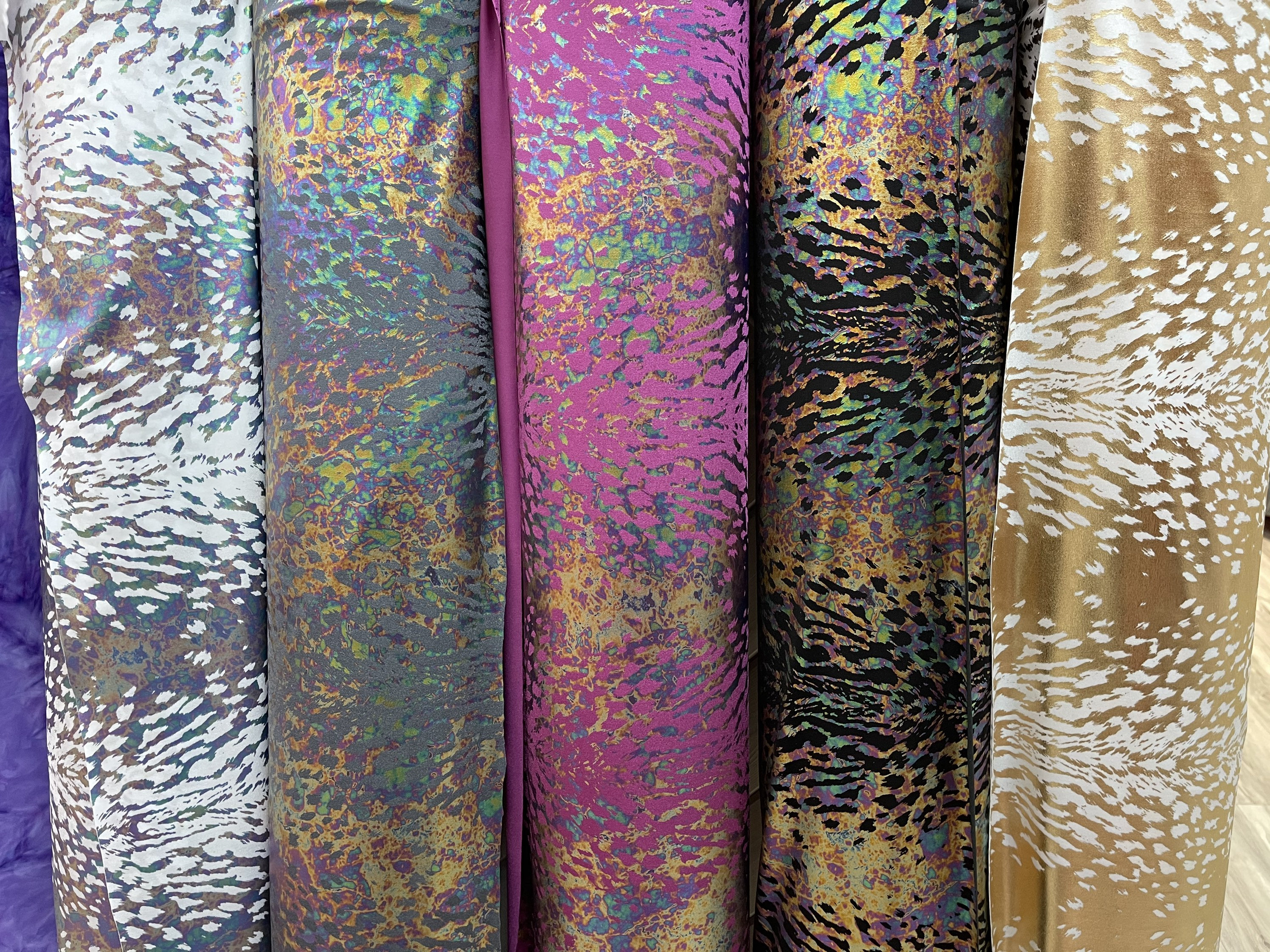 Predator design New Exotic Animal print with Iridescent foil | Etsy