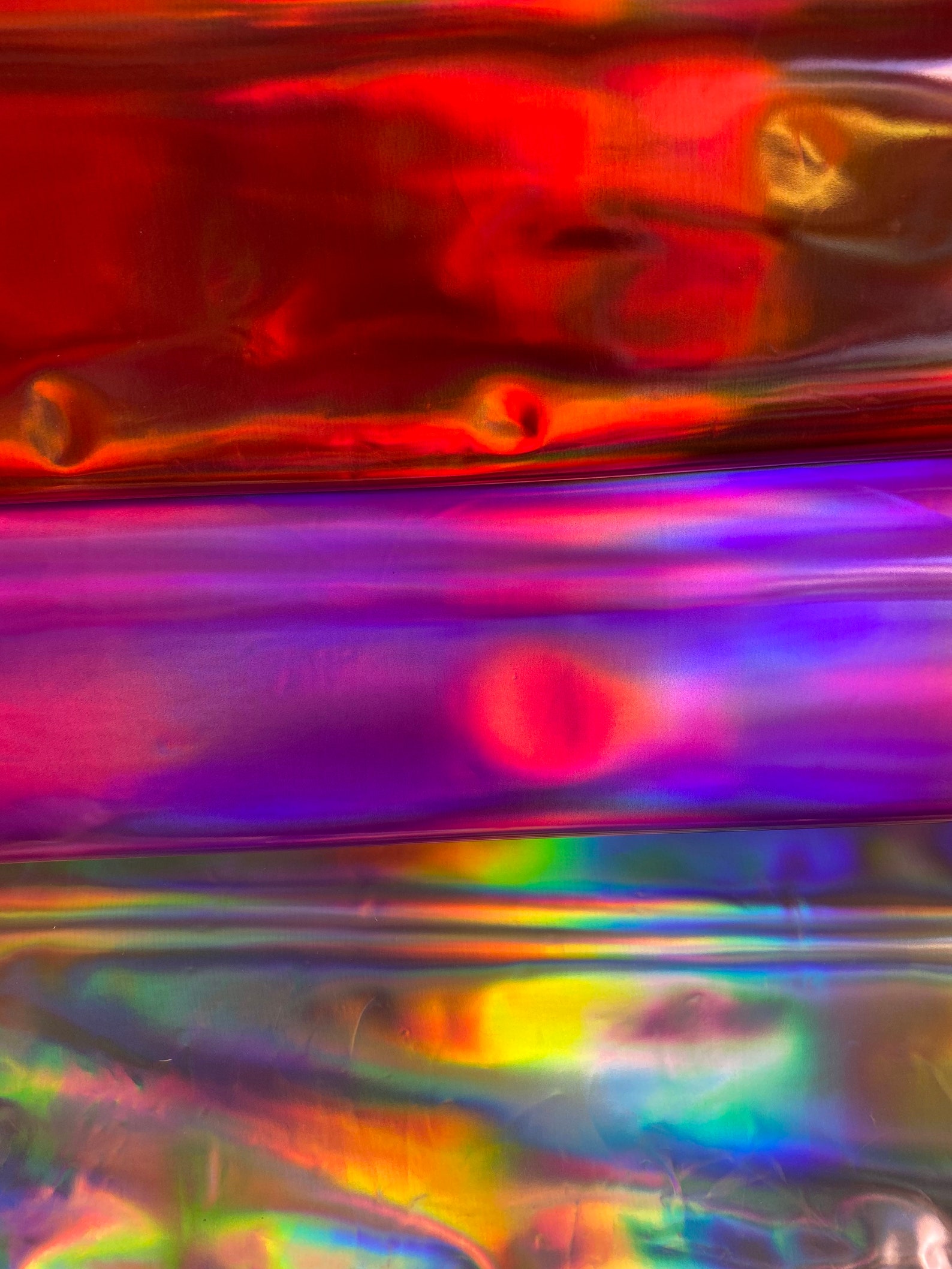 New Luxury Iridescent Vinyl Medium Weight 2-way Stretch - Etsy