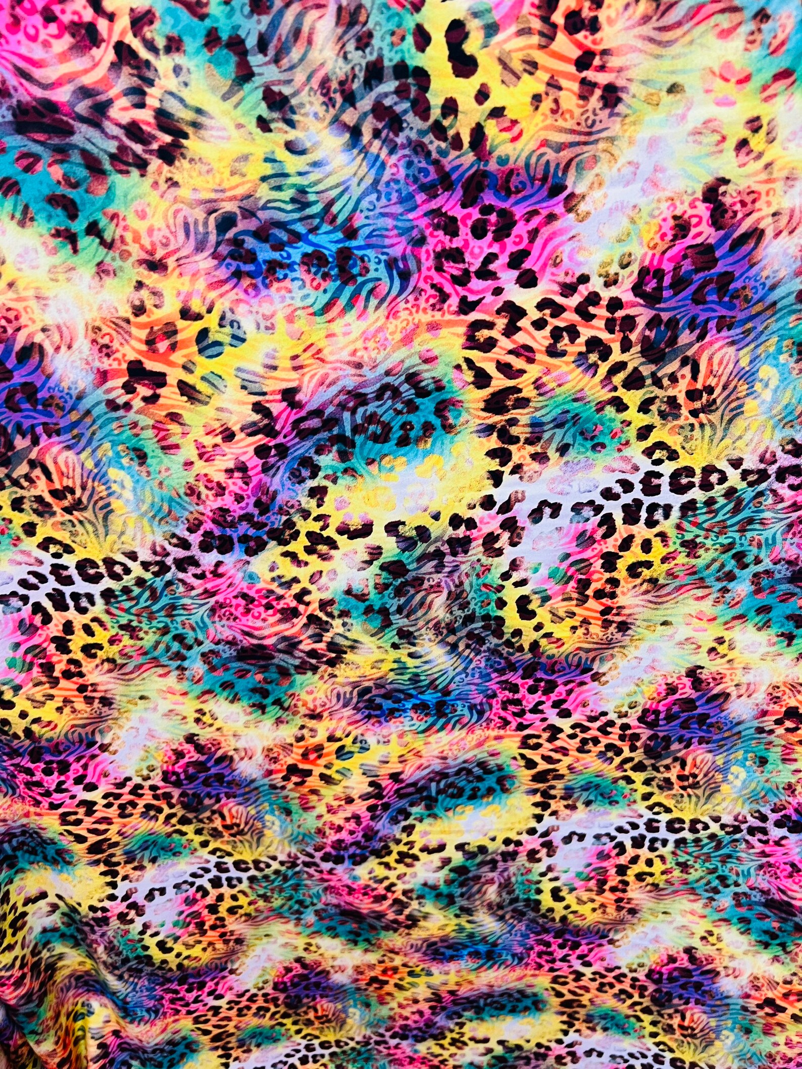 New Exotic Animal Print Multicolor Print on Great Quality of - Etsy