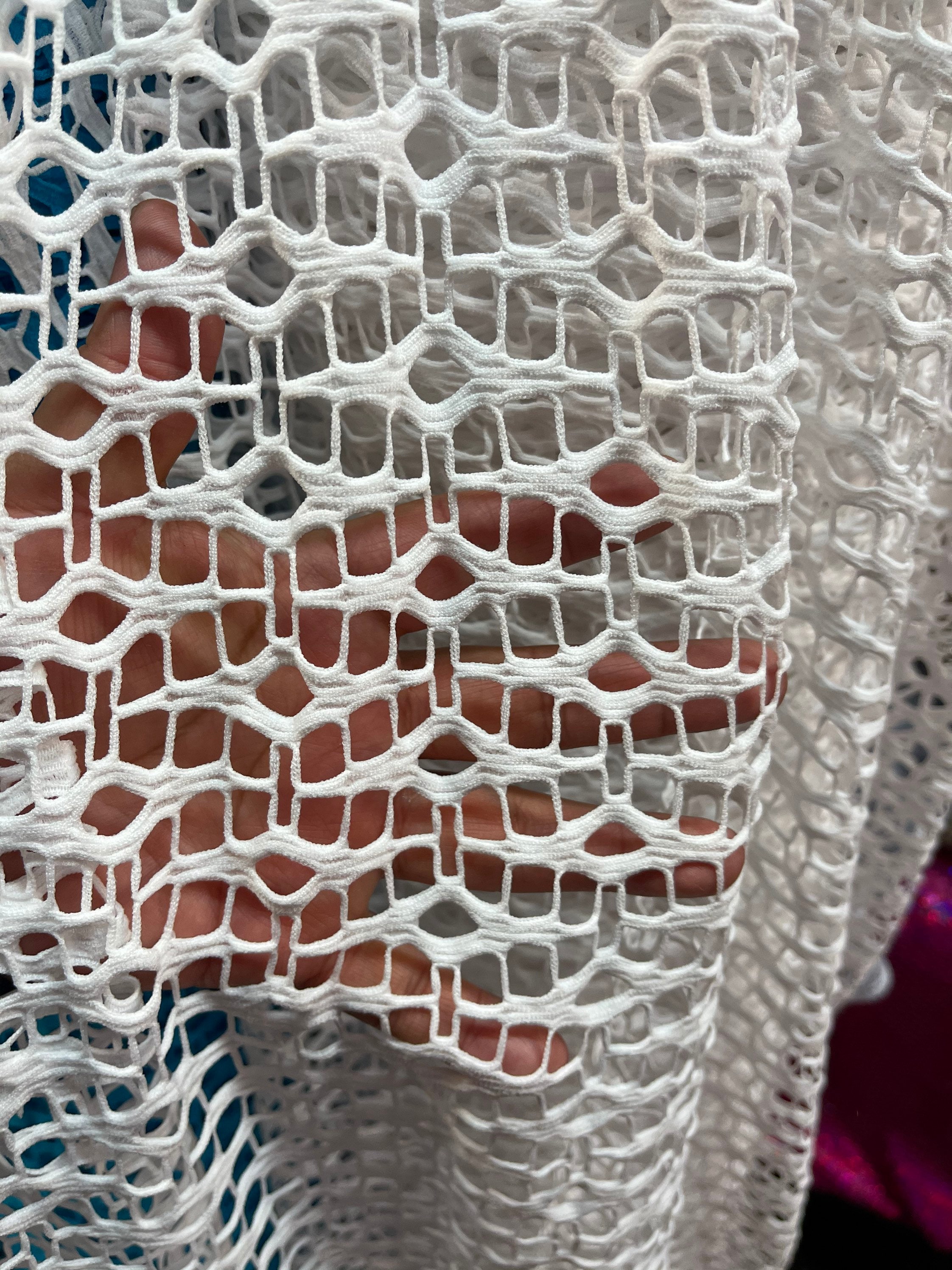 Spider Mesh Nylon Spandex 4-way Stretch 58/60” Sold by the YD. Ships ...