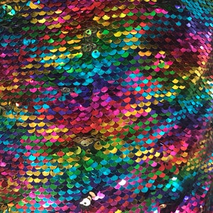 New Flip up Sequins Diamond Design Multicolor 2tone Reversible Sequins ...