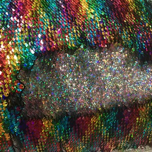 New Flip up Sequins Diamond Design Multicolor 2tone Reversible Sequins ...
