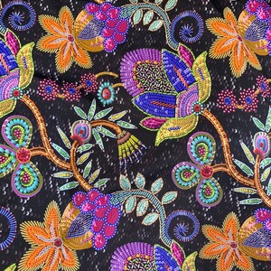 New Print Nylon Spandex Angy Flower Design 4way Stretch 58/60" Sold by ...