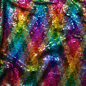 New Rainbow Sequins Mermaid Reversible Sequins Rainbow/silver on ...