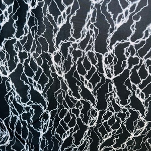 New Thunder Lightning Bolt Design Print on Great Quality of Nylon ...