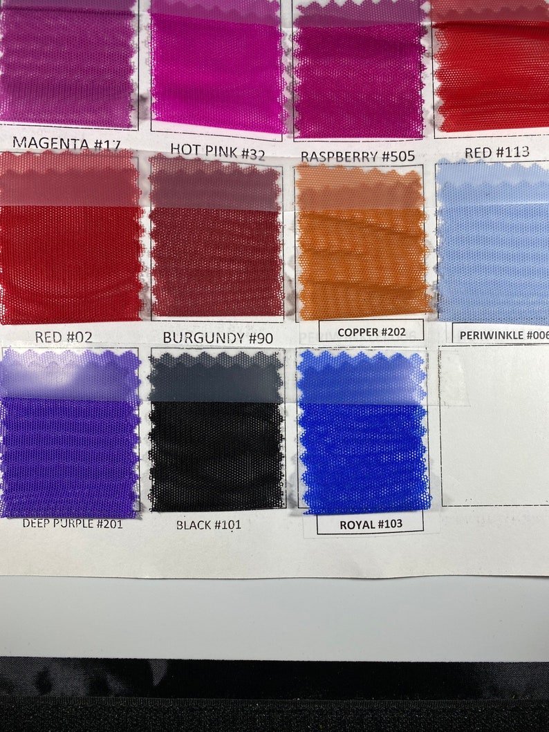 Nylon Spandex Power Mesh Great Quality 4-way Stretch 58/60” Sold by the ...